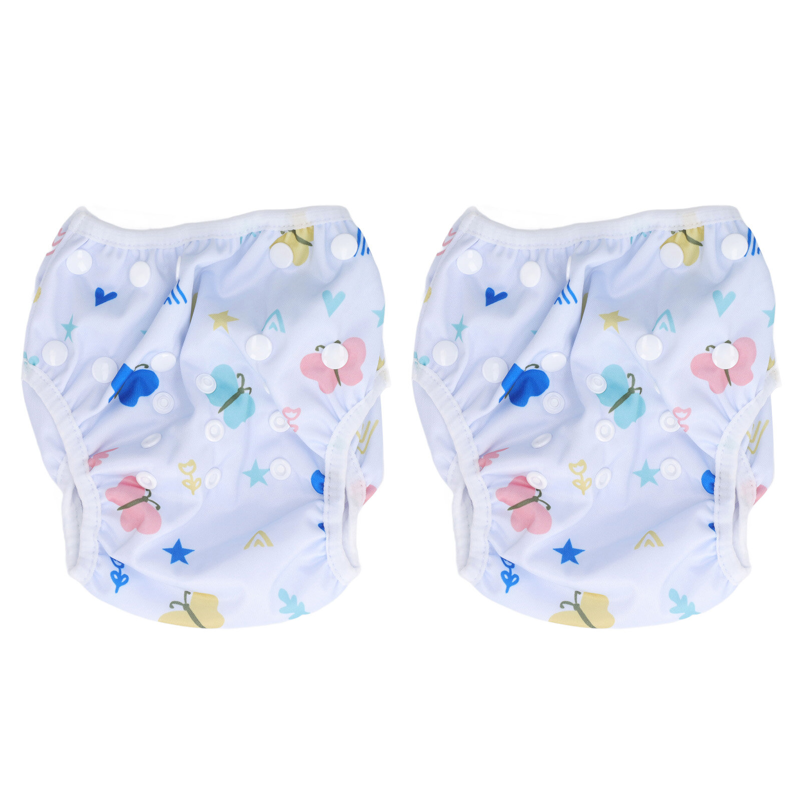 Детские штаны для плавания, водонепроницаемые пуговицы, дышащие, моющиеся многоразовые подгузники для плавания для малышей для уроков плавания T13