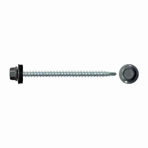 Кровельные саморезы FIXBERG 4,8х70 мм 30 шт RAL7024