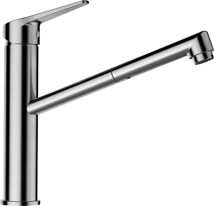 Смеситель для кухни Schock Metis-D выдвижной излив, нержавеющая сталь