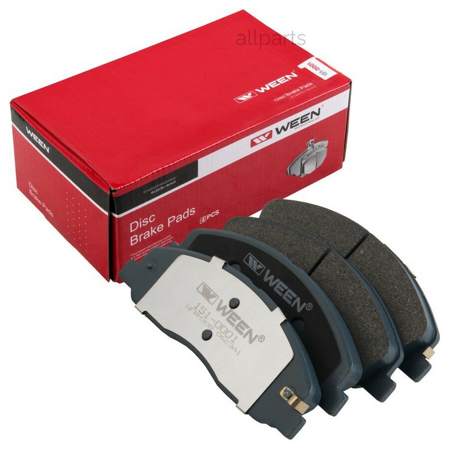 WEEN 151-0001 Колодки передние GAZ Gazelle Next WEEN 151-0001