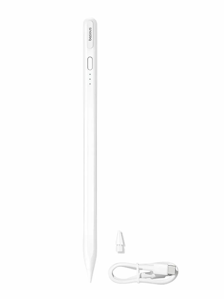 Стилус-ручка Baseus Smooth Writing, для iPad, магнитный, 32 функции, белый