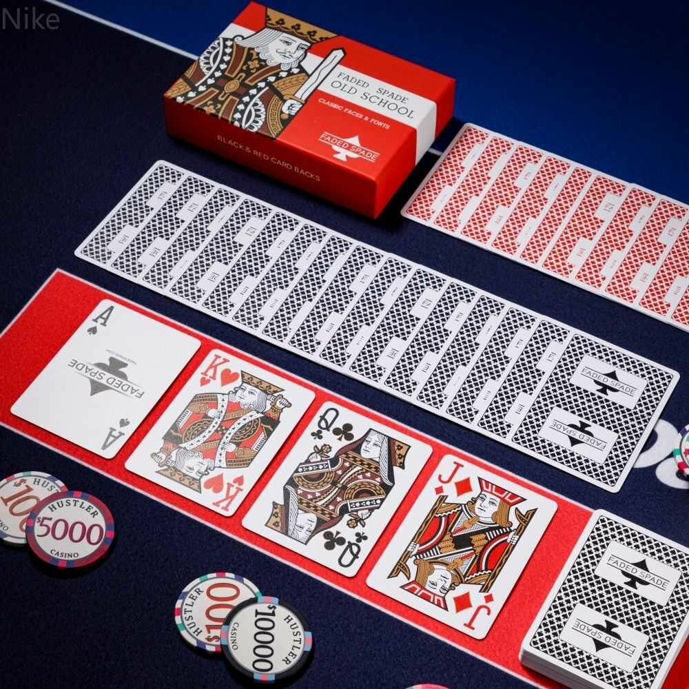 Nike покер Пластиковые игральные карты Hustler Poker "Texas Holdem" техасский холдем Четыре цвета