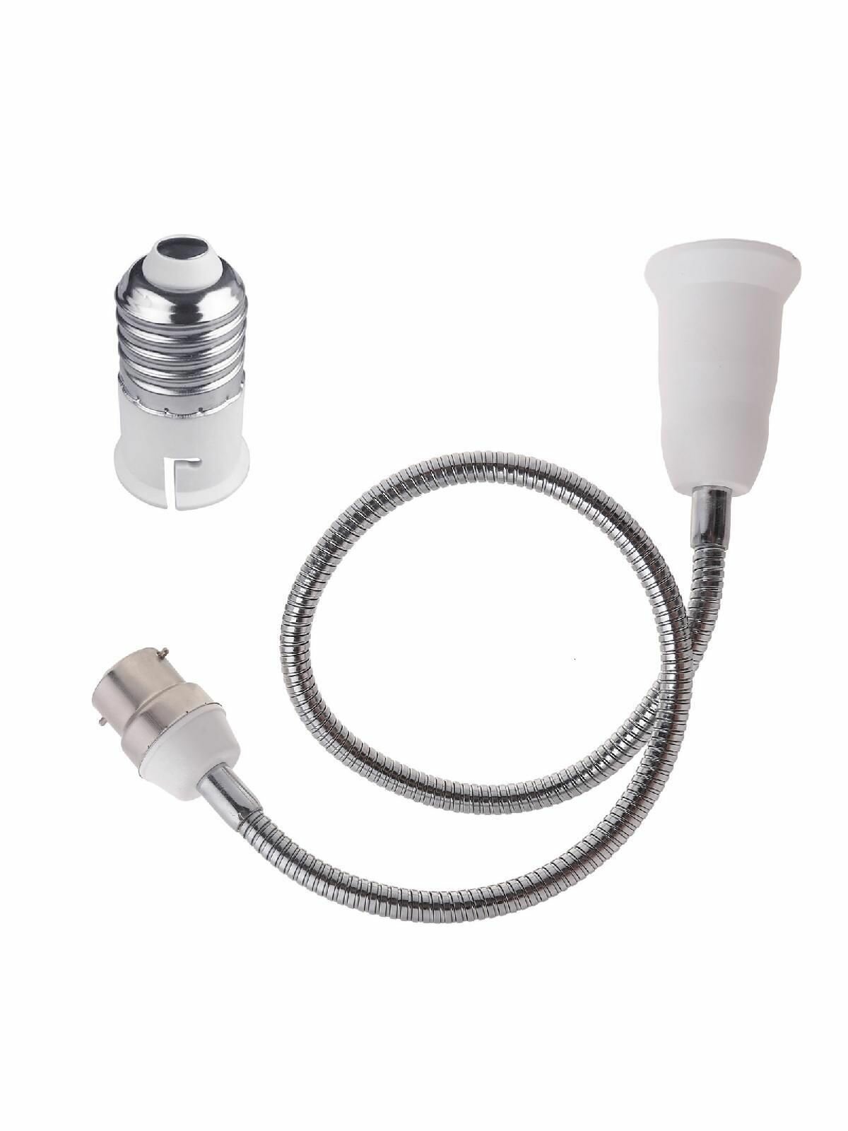 Розетка, Удлиненный патрон лампы от B22 до E27 с переходником от E27 до B22-60 см