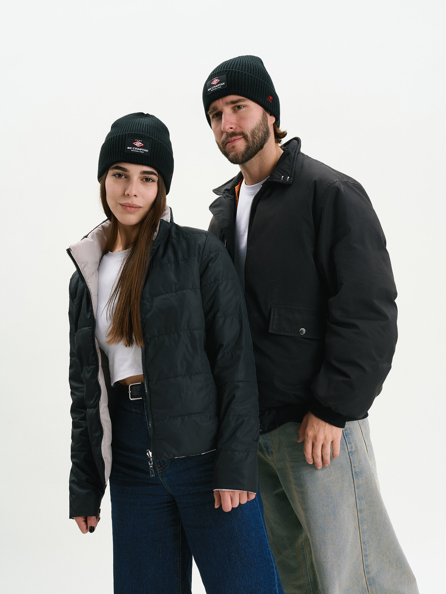 Шапка-бини ФК Спартак Москва для взрослых и детей