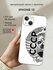 Силиконовый чехол на Apple iPhone 13 / Айфон 13 с принтом "Герб СССР"