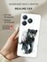 Силиконовый чехол на Realme C63 / Реалми С63 с принтом "Пантера арт 3"