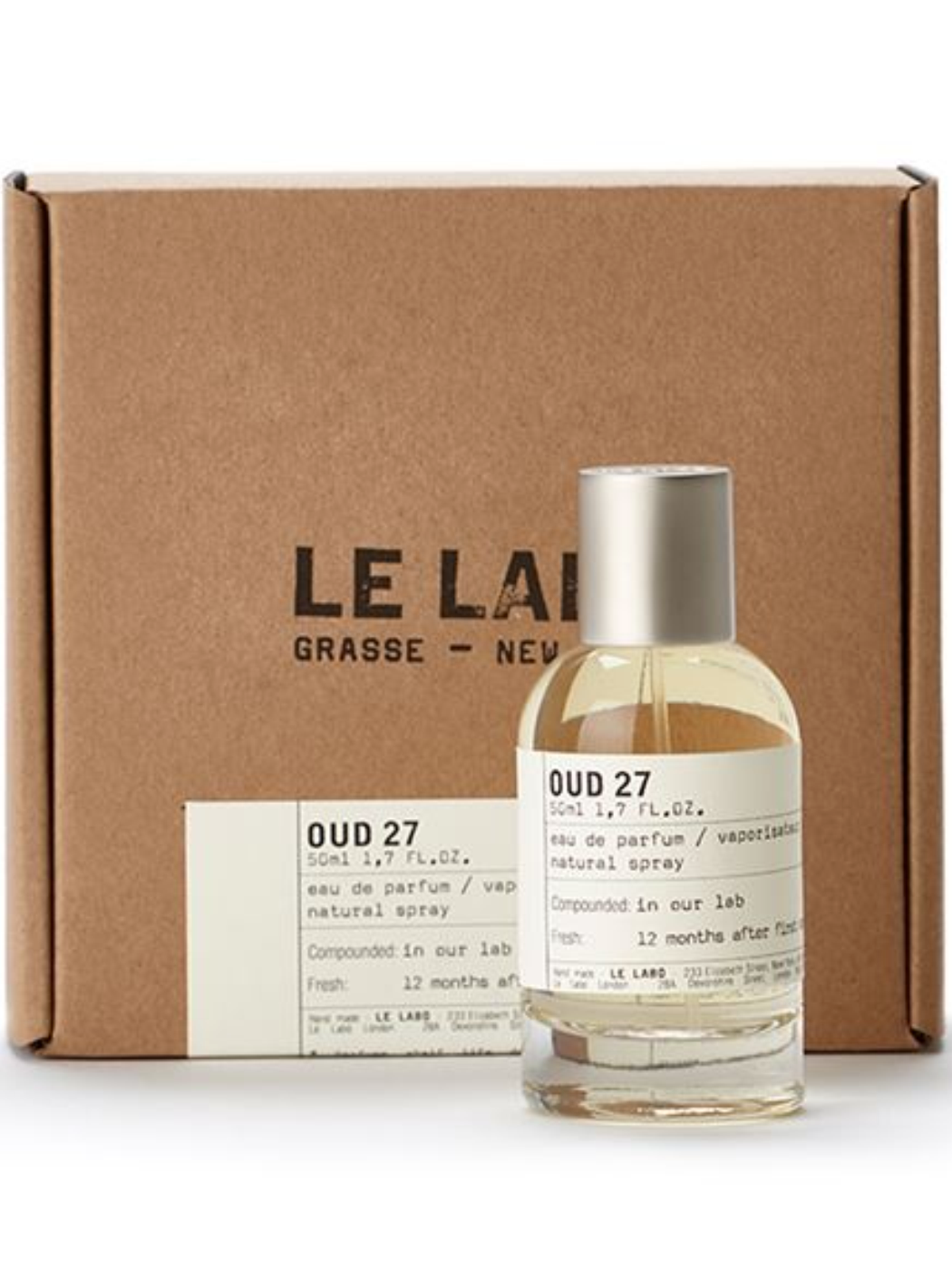 Парфюмерная Вода LE LABO OUD 27 (ЛЕ лабо УД), 50 мл / 350г (США)