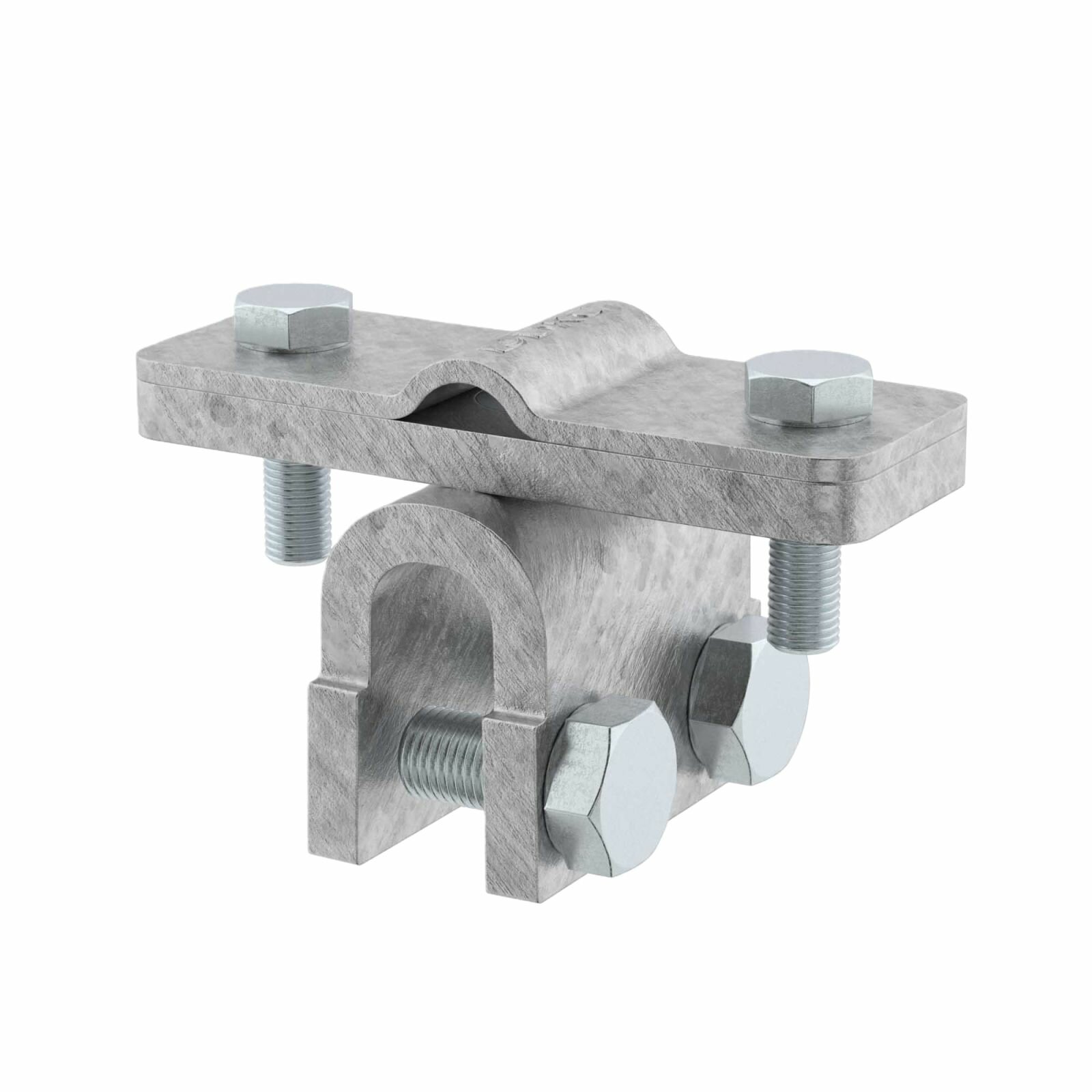 Зажим фальцевый DKC стальной, 40х41х45 мм, покрытие горячий цинк