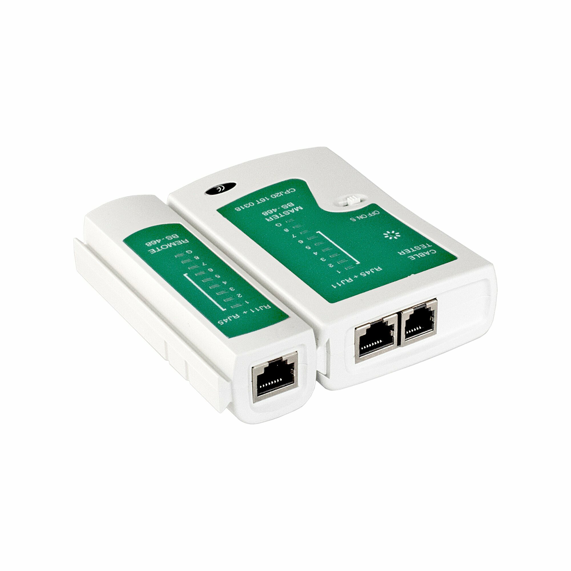 Тестер сетевой ExeGate NS-468 для RJ-45/RJ-11/RJ-12 EX271121RUS