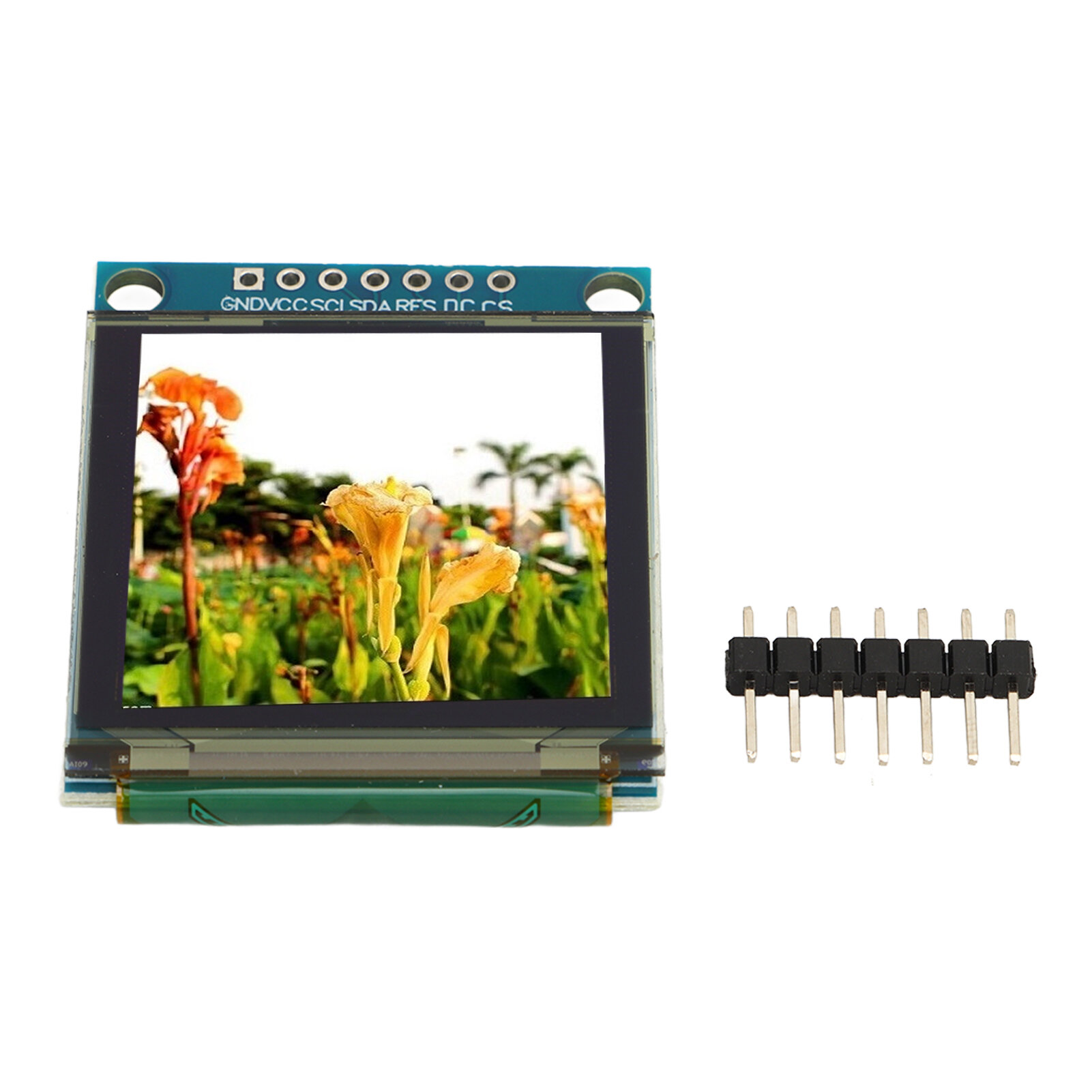 Дисплей на органических светодиодах 1,5 дюйма 128x128 SSD1351 с цветным дисплеем и интерфейсом SPI