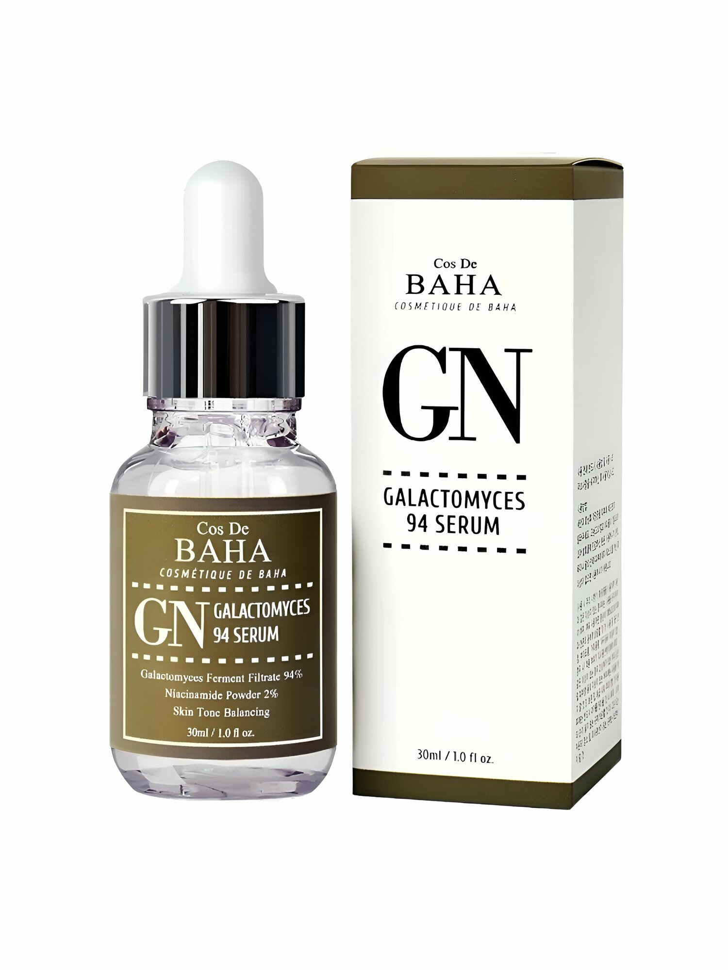 Cos De BAHA Сыворотка для лица с галактомисисом 94% и ниацинамидом 5% Galactomyces Serum 30 мл