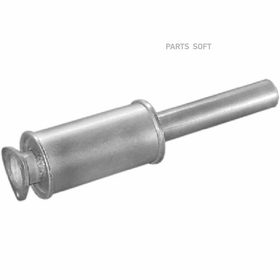 Глушитель сред. часть SEAT TOLEDO 1,6i 91-96 (Польш от официального дистрибьютора, EDEX, артикул 2339