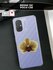 Чехол на Xiaomi Redmi 12C/Poco C55 / Редми 12C/Поко С55 с принтом Желтая орхидея