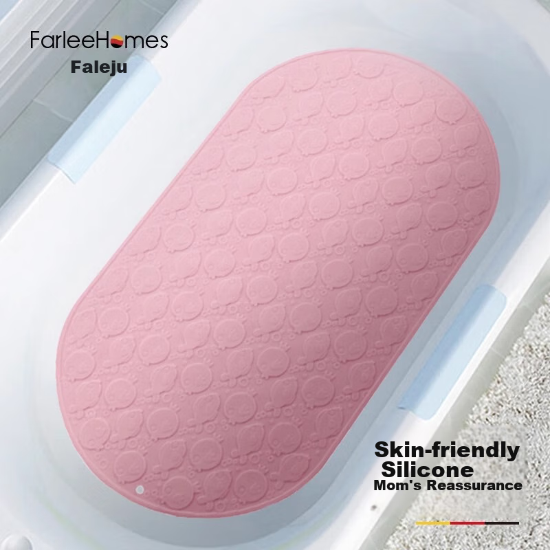 Fala Ju Bathtub Non-Slip Mat, Baby Bath Mat, Children's Bathroom Non-Slip Mat, Floor Mat