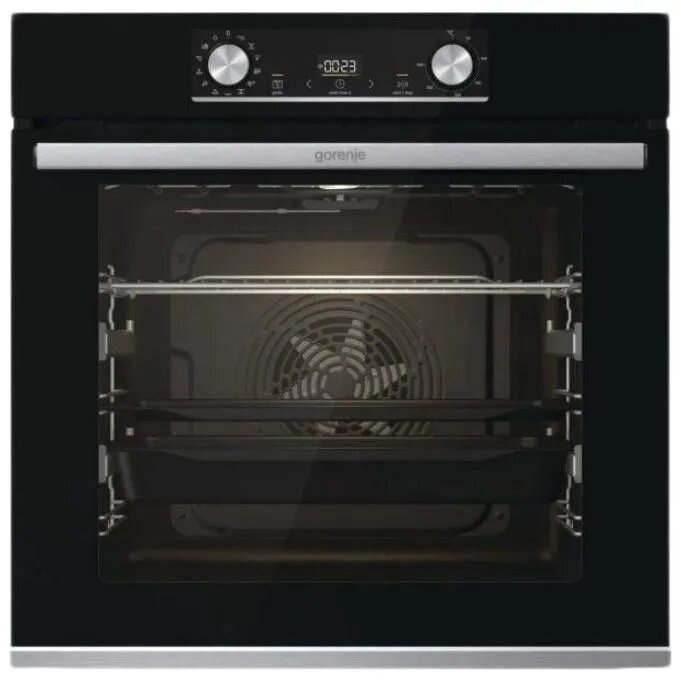 Духовой шкаф Gorenje BOSX6737E09BG, электрический, 59,5см, чёрный
