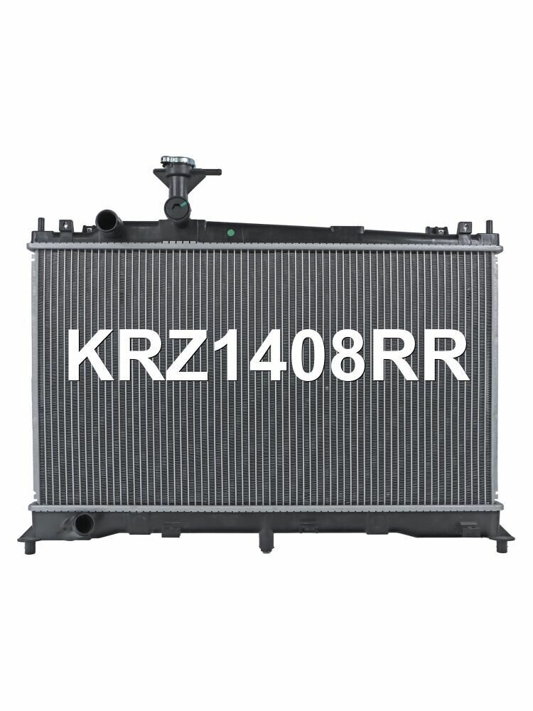 Паяный радиатор системы охлаждения Krauf KRZ1408RR для Mazda 6