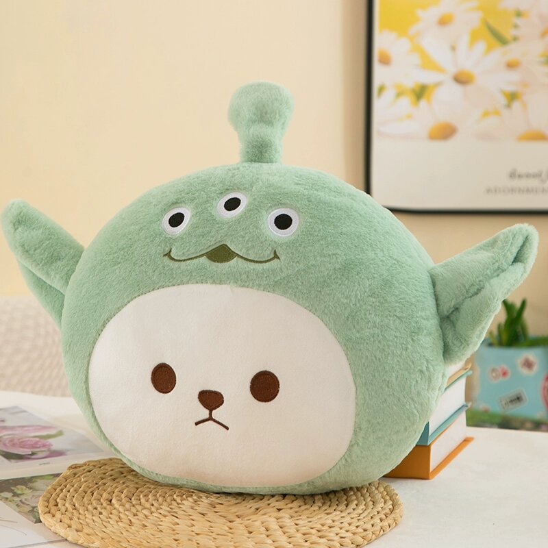Мягкая игрушка-грелка для рук в виде мультяшного животного, маленькая подушка-грелка, креативный подарок для девочек