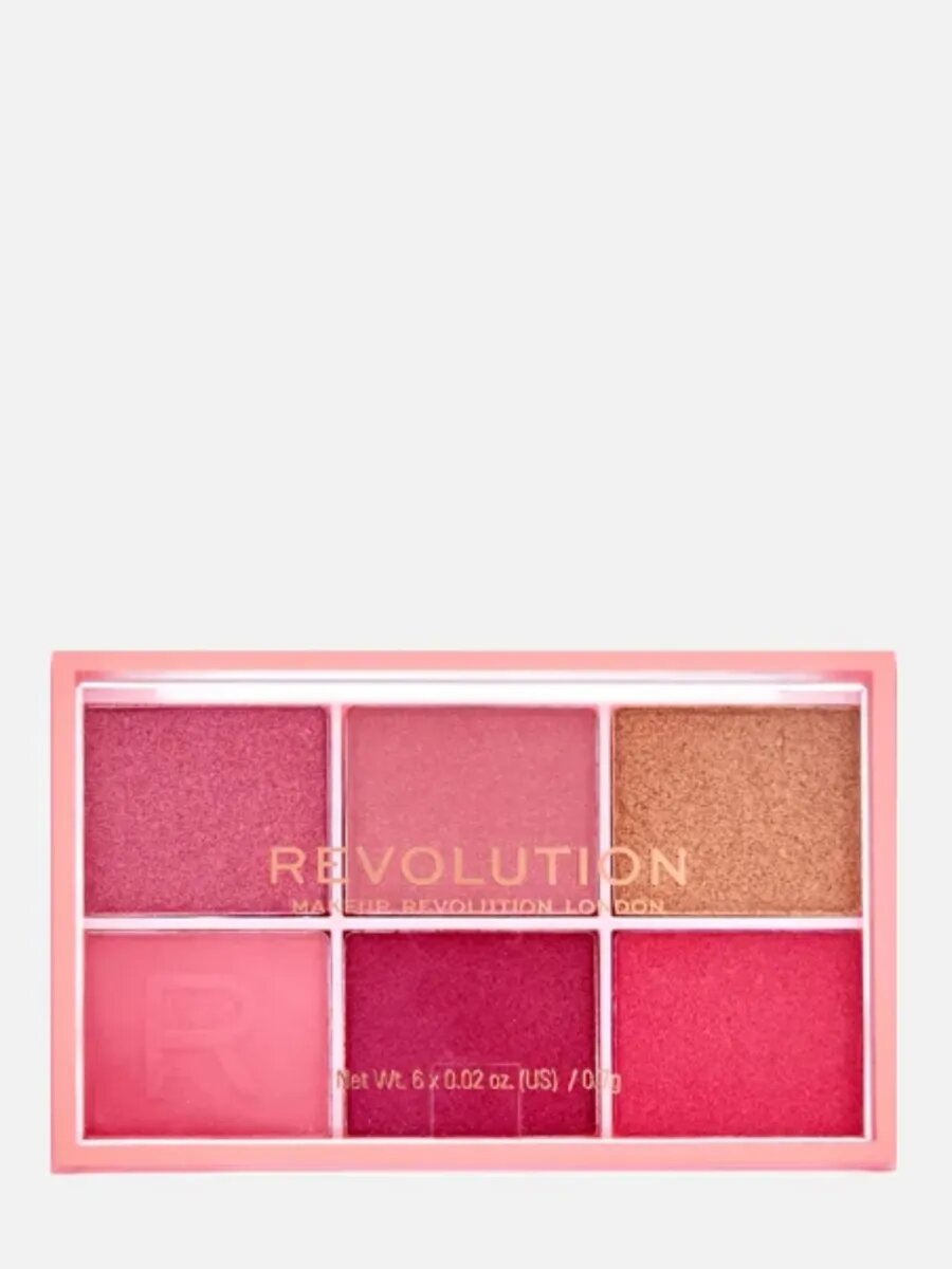 Палетка теней для век MAKEUP REVOLUTION mini colour reloaded Heartbreaker Pink