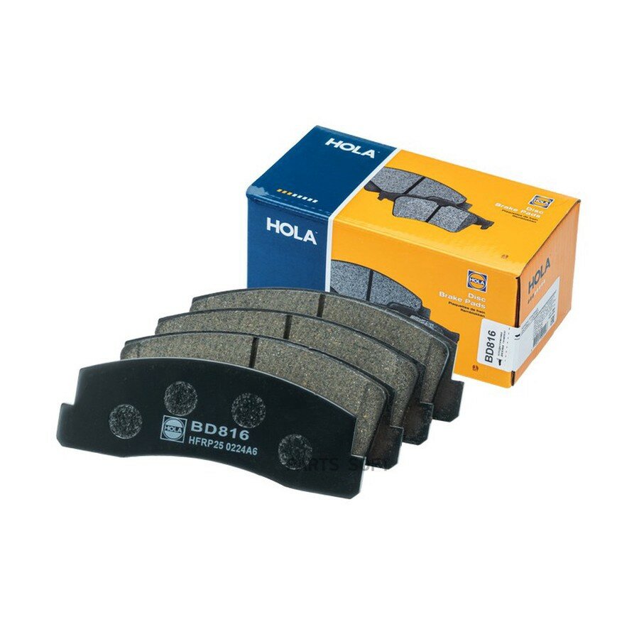 HOLA Тормозные колодки дисковые LADA Niva (2121-21214),4x4 CHEVROLET Niva (2123)