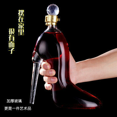 Оригинальная пустая бутылка для замачивания женьшеня в вине, стеклянная бутылка с герметичной крышкой, бутылка для красного вина.