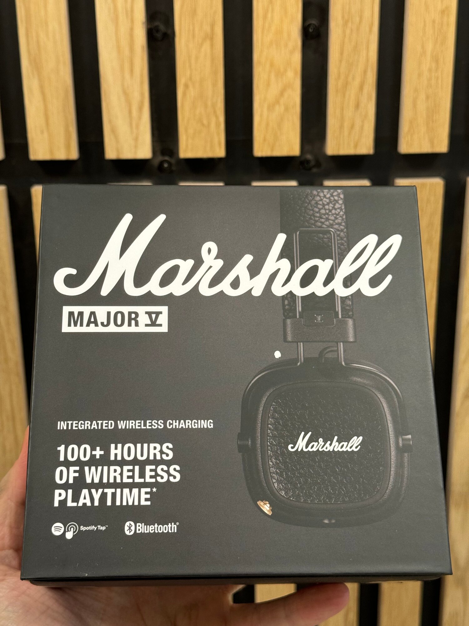 Беспроводные накладные наушники Marshall Major V Black , черные