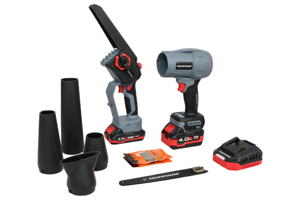 Аккумуляторный бесщеточный набор ProfiSet-2D20 Profipower E0284