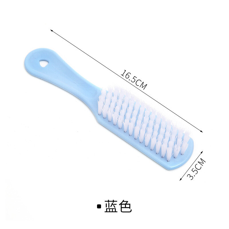 Бытовая многофункциональная пластиковая щетка для стирки цветная мягкая щетка для волос щетка для чистки одежды