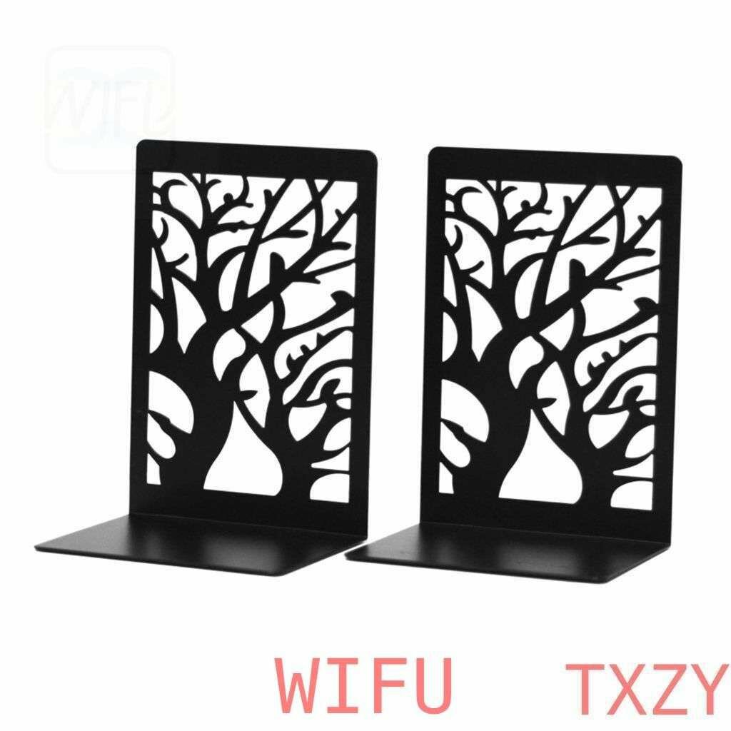 Концы книг для полок, декоративный держатель полки, 2 пары, стопоры