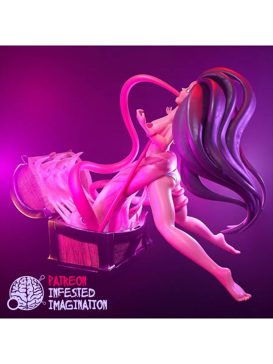 Фигурка аниме 18+ (Встреча с щупальцами) 16см