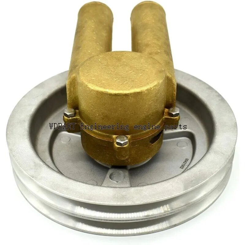 21214596 Насос морской воды, совместимый с ременным шкивом Volvo Penta, двигателями 4,3 5,0, 5,7, замена 21214596 3858229