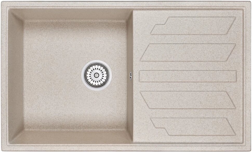Кухонная мойка Granula 8601, пирит
