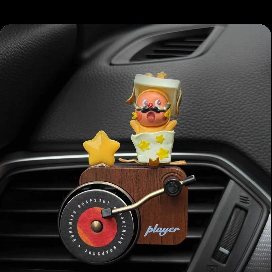 Автомобильный освежитель воздуха, ароматизатор для вентиляции кондиционера, новая модель 2025 года, звезда, украшение для интерьера автомобиля для женщин с чувством изысканности