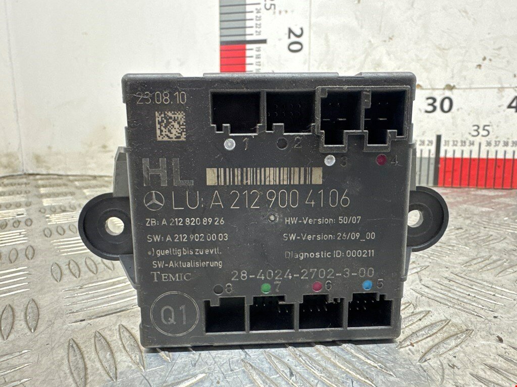 Блок управления двери Mercedes E-Class (W212) A2129004106 арт. 2272732