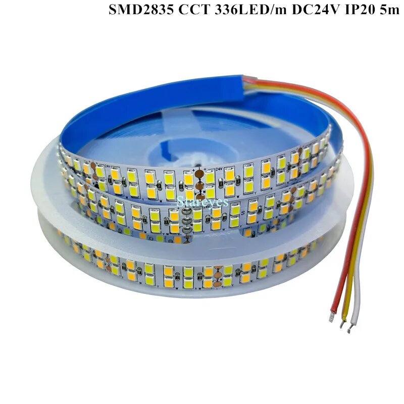 Светодиодная лента Stareyes SMD2835 CCT 1680LED 24V 5м