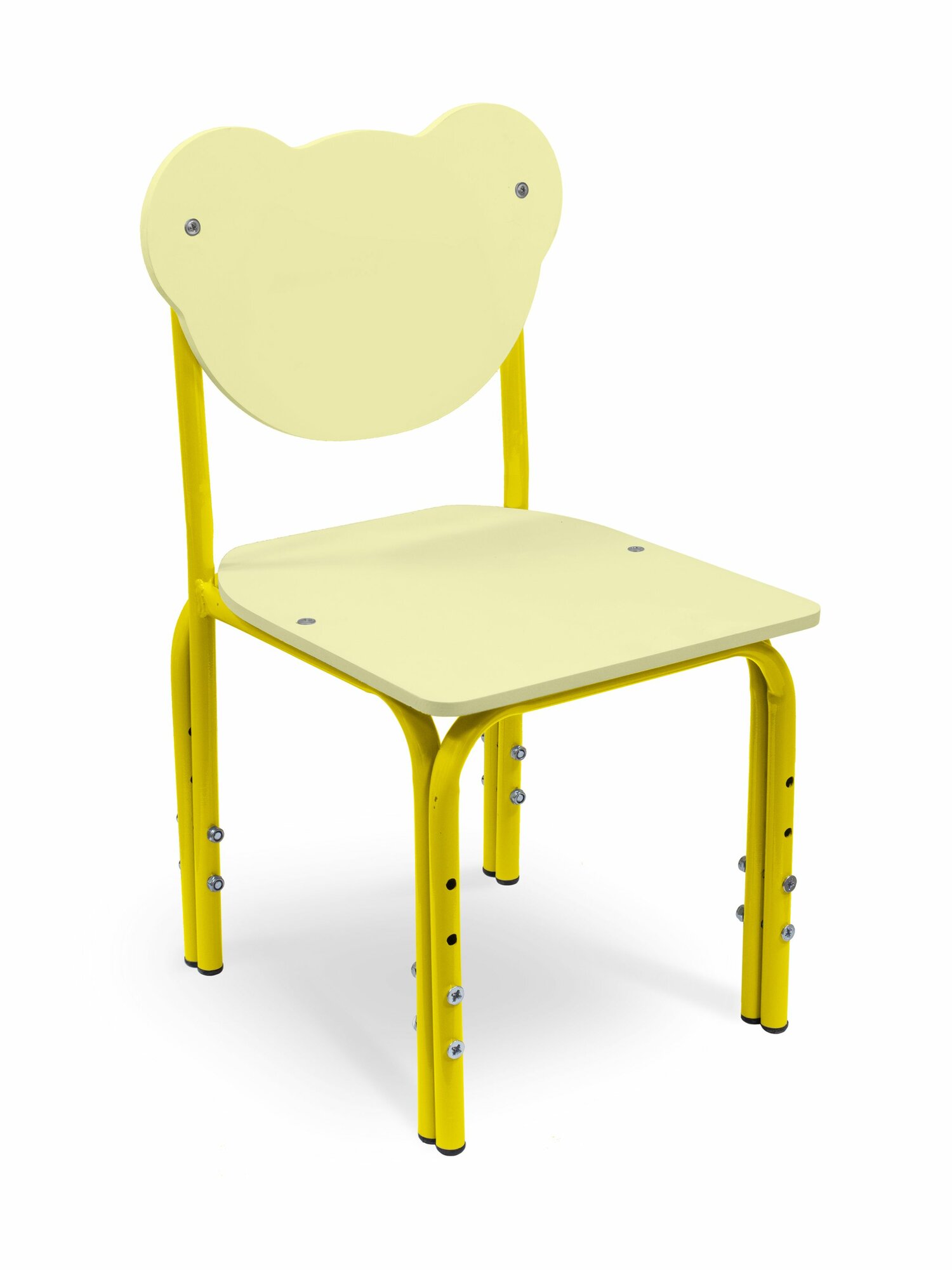 Стульчик детский растущий; Стандарт Желтый, Желтый