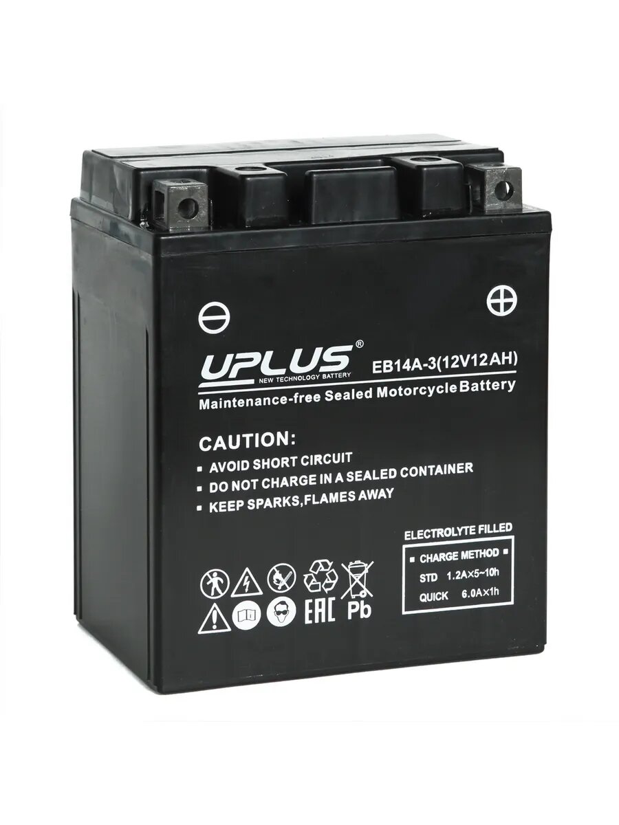 Аккумулятор Leoch UPLUS EB14A-3 12V 12Ач обр. пол.