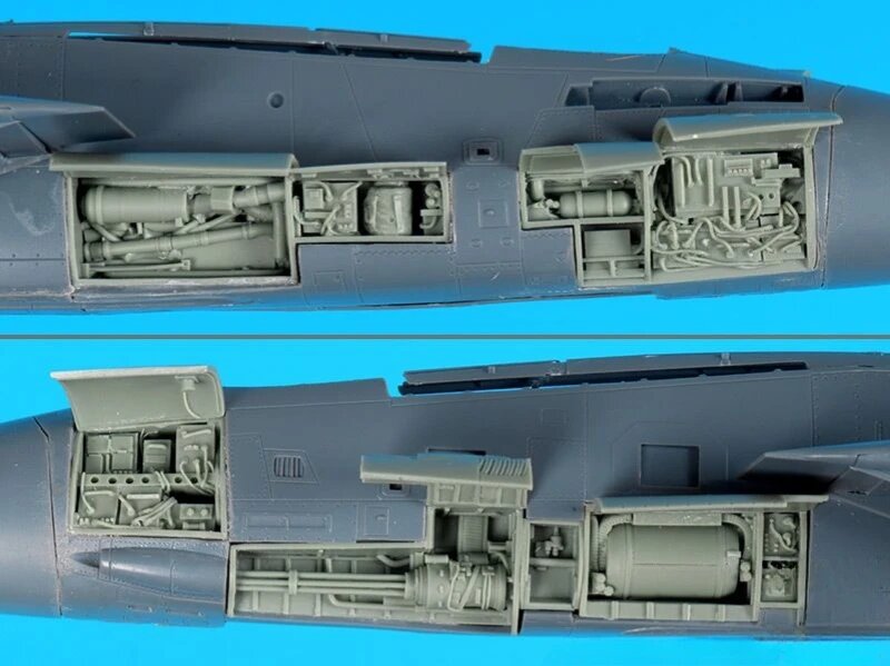 Модель самолета F-14 D 1/48 масштаба из смолы