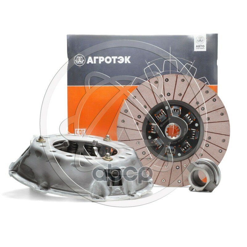 531601000 Комплект сцепления 53-1601000 AE рычажная корзина (корзина+диск+муфта) ГАЗ-53, ГАЗ-3307, Г АгроТэк арт. 531601000