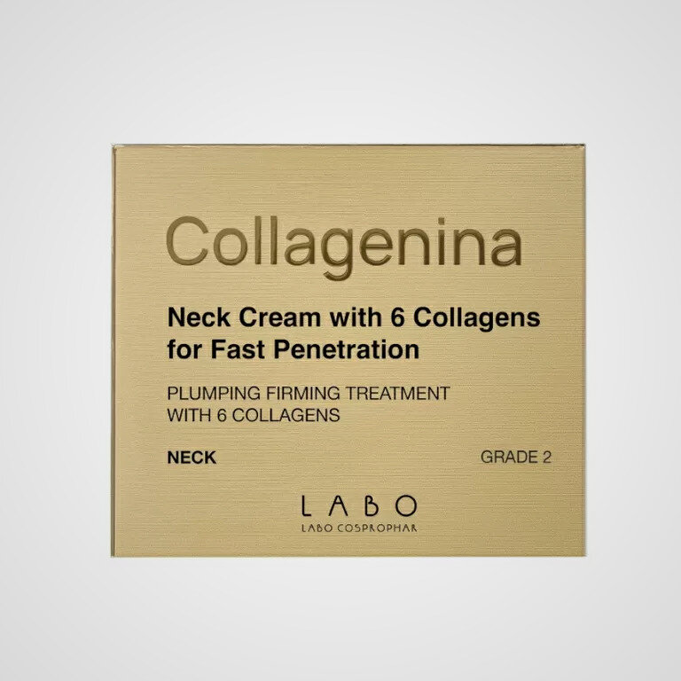 Крем для шеи и декольте, уровень 2 50 мл COLLAGENINA 6 Collagens Neck Cream Grade 2 Крем 50 мл