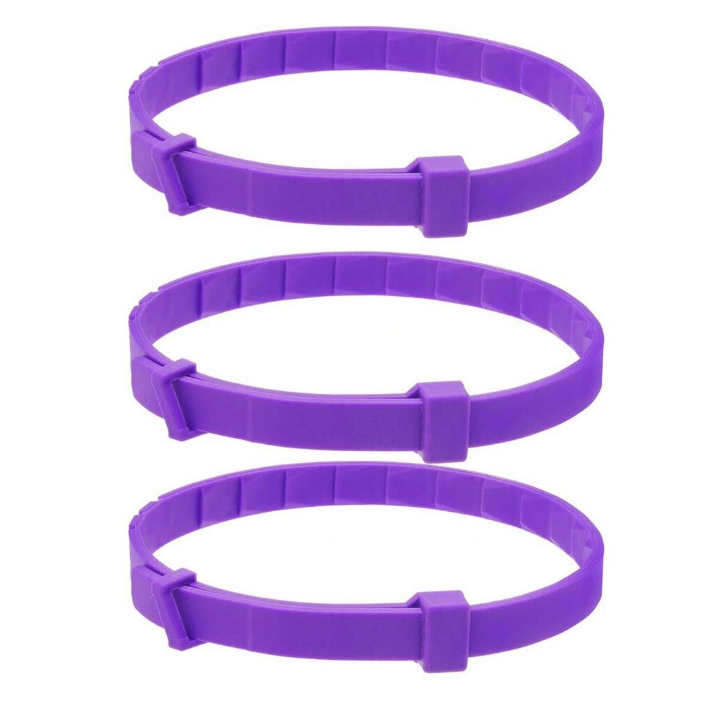 Успокаивающий Ошейник для Домашних Животных-Фиолетовая Кошачья Маленькая Упаковка из 3 штук