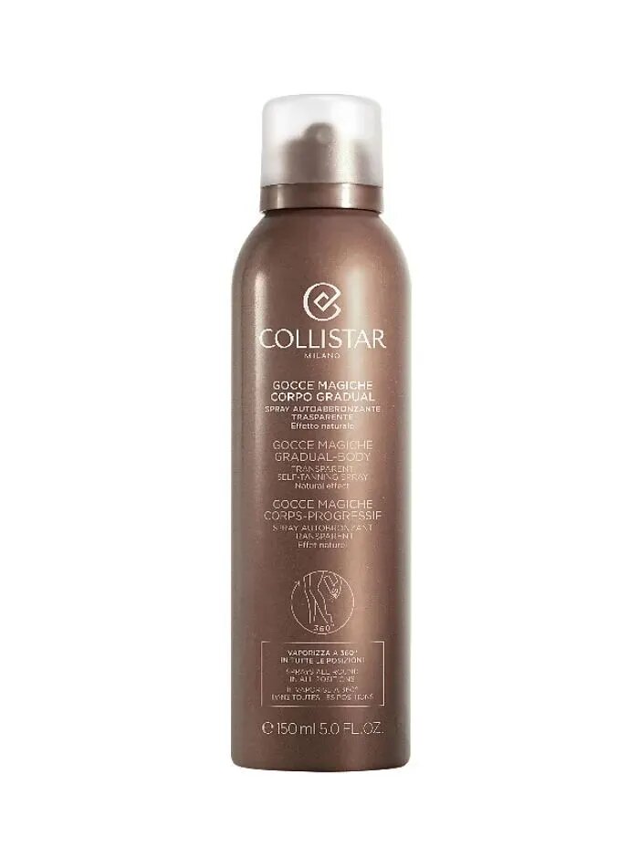 Collistar - Gocce Magiche Corpo Gradual Body Transparent Спрей для автозагара c естественным финишем 150 мл