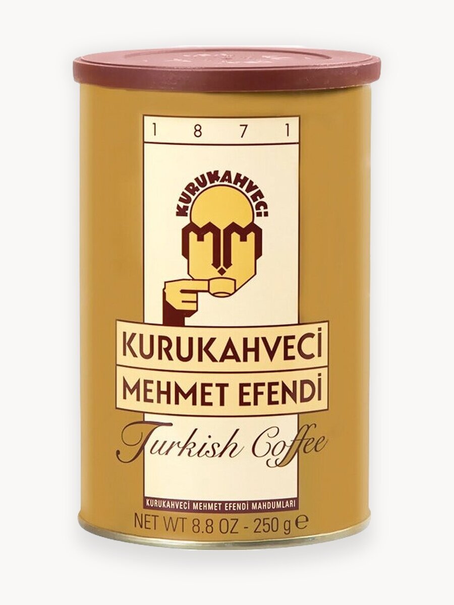 Кофе Kurukahveci Mehmet Efendi, молотый, 100%, арабика, 250г
