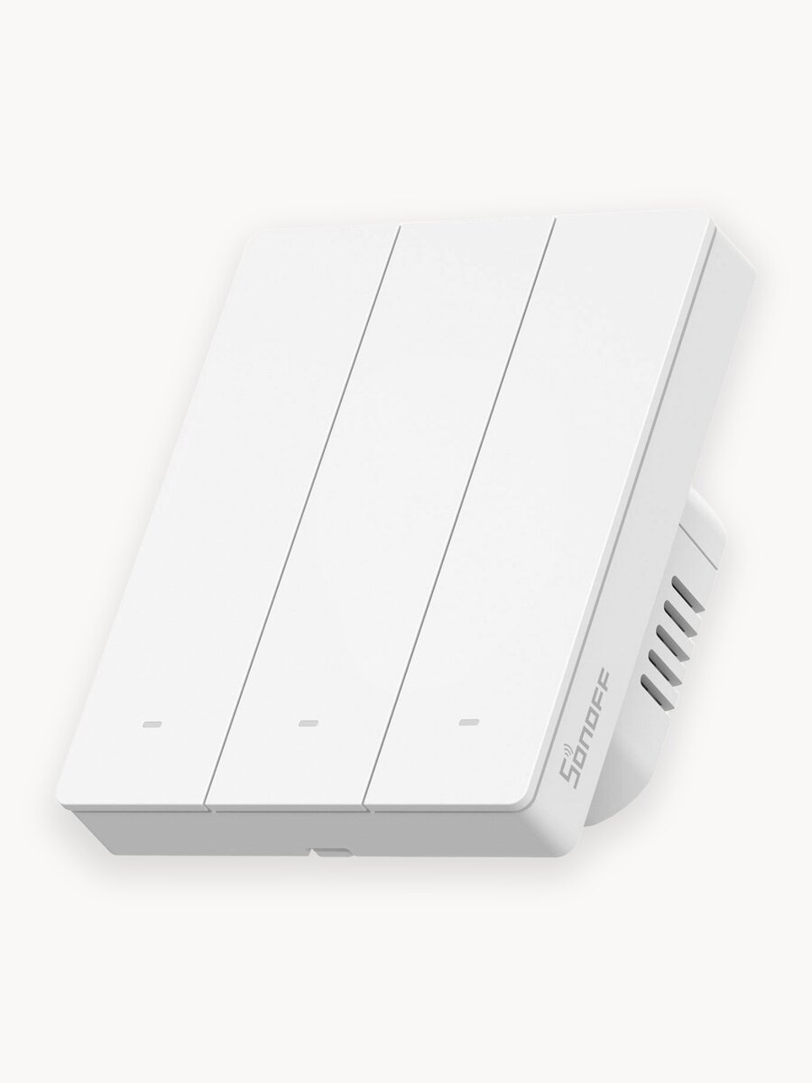 Выключатель механический ZigBee Sonoff ZBM5-3C-86W
