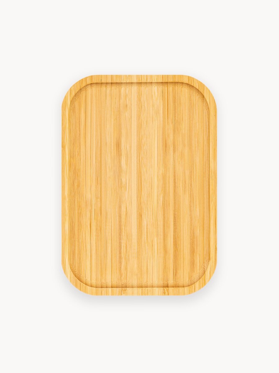 Поднос сервировочный 25х18х1,7 см Elan Gallery, прямоугольный, бамбук
