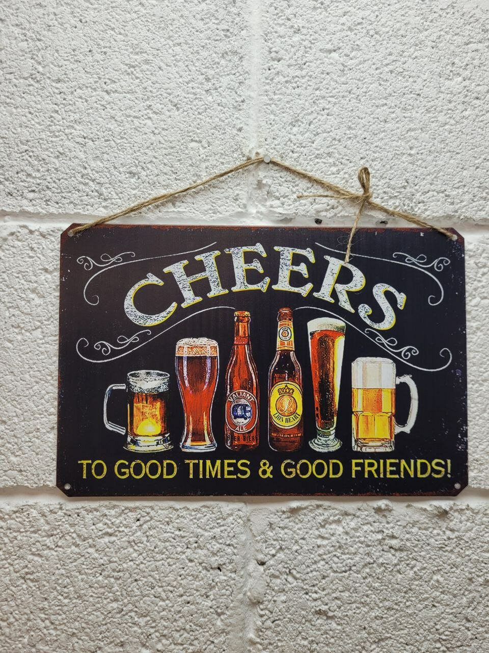 Постер на стену 20 на 30 см "Пив бар" подарочная упаковка в комплекте