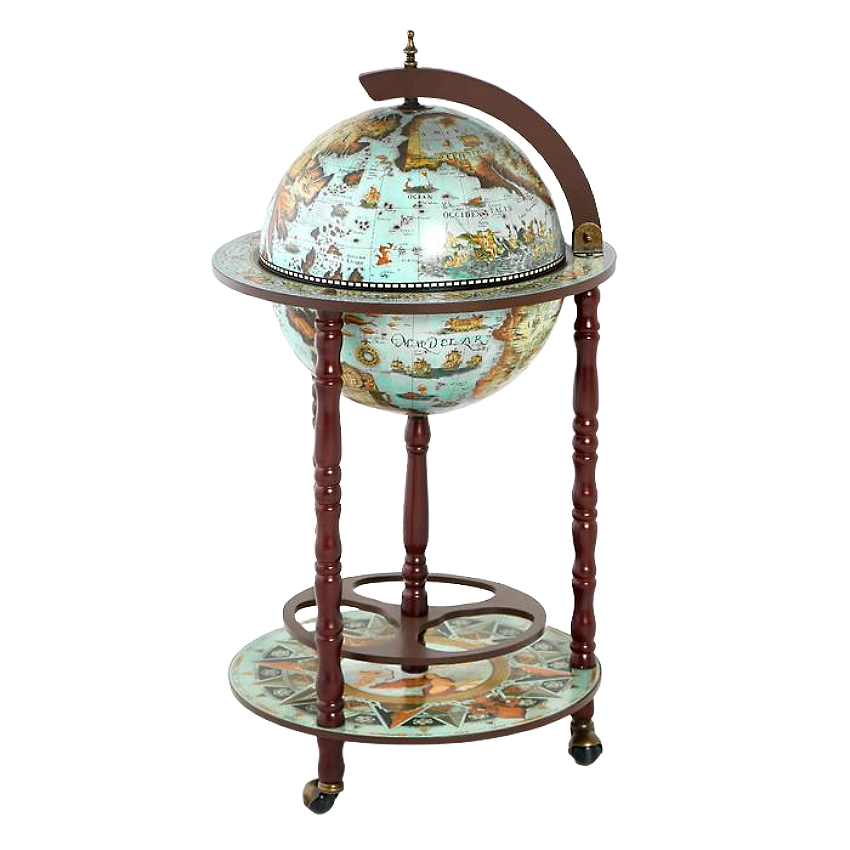 Глобус-бар напольный d 36см KSVA-JF-MG-36001-LG