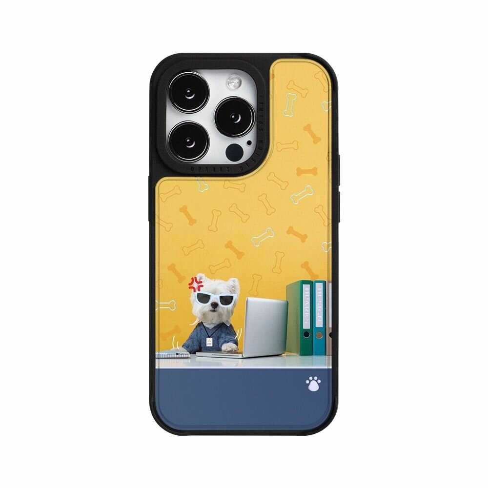 Чехол для смартфона со сменной переливающейся дизайнерской вкладкой DPARKS IPHONE 12/ 12 PRO