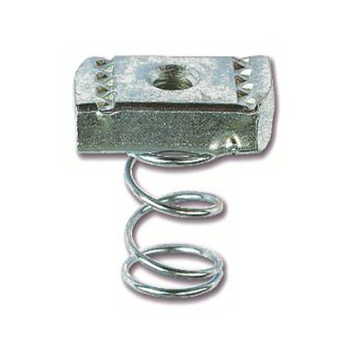 Гайка для подвешивания профиля (с удлиненной пружиной) М6х40 нержавеющая сталь AISI 316L | код CM160600INOX316L | DKC (2шт. в упак.)