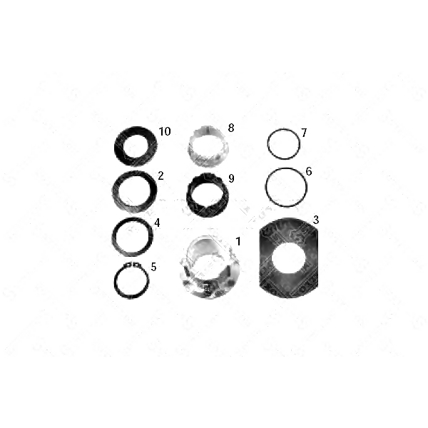 STELLOX 85-07046-SX (1384206 / 1489147 / 15006585) р / к тормозного вала axl 111 \ror
