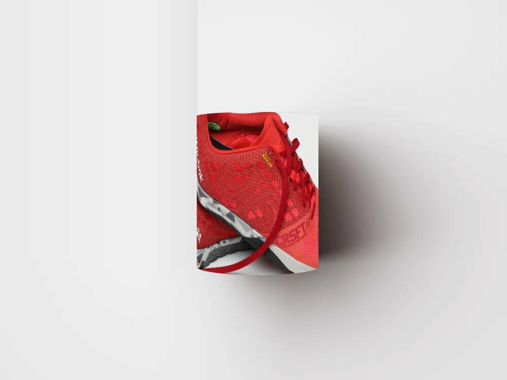 Кружка с рисунком, принтом "Reebok, обувь, кроссфит" 320 мл.